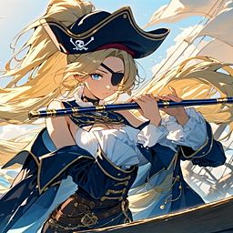 Pirate's Flute of Destiny - Ponytail Girl Melodies